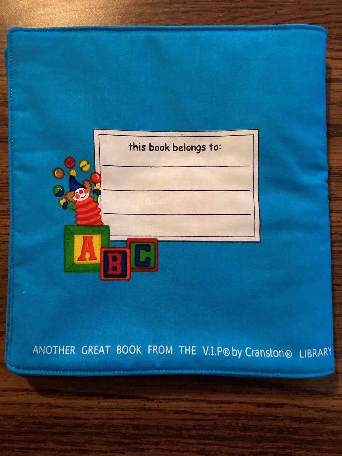 My First Book of Shapes Soft Book Learning Educational Softbook Busy ...