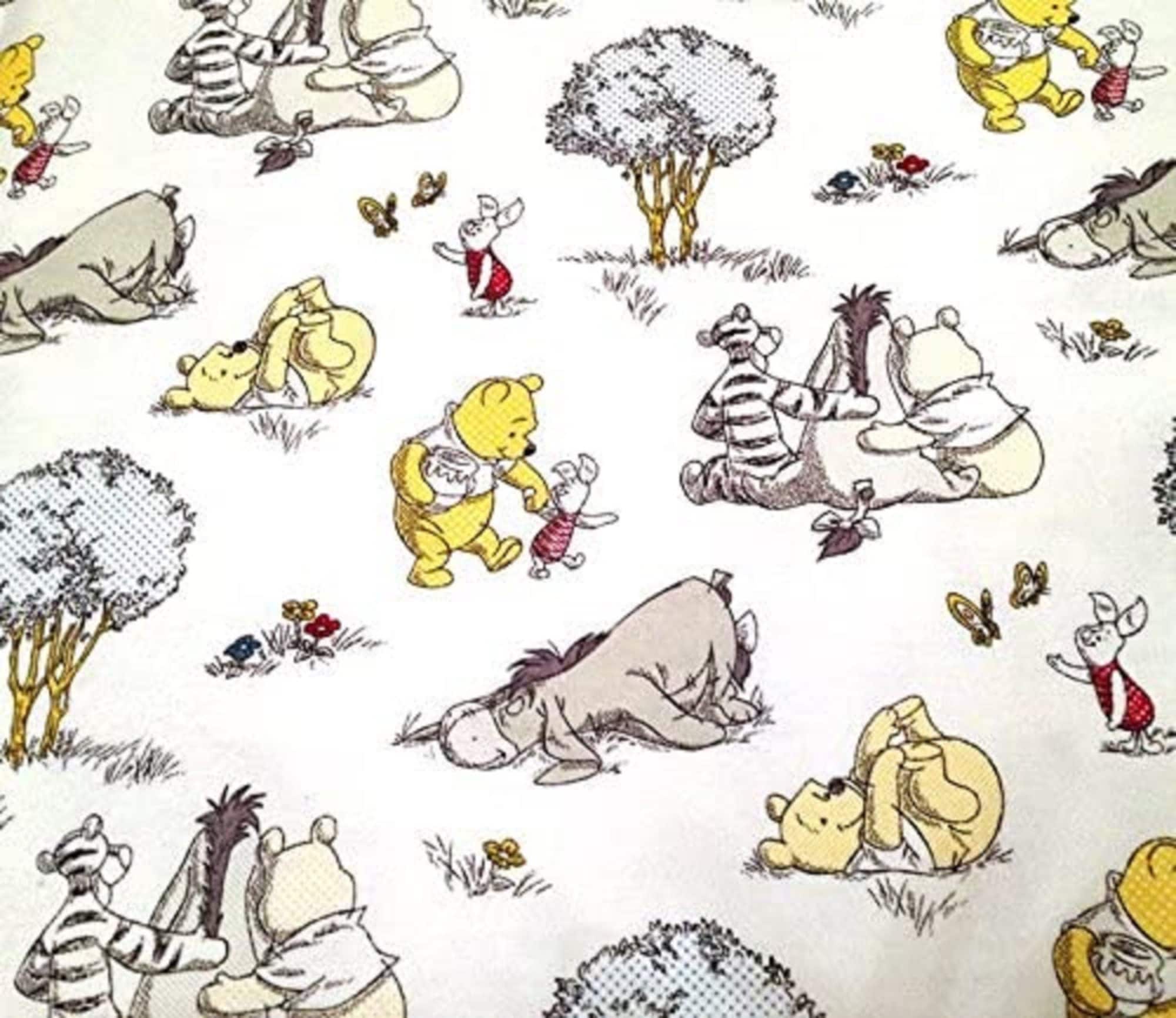 Winnie the Pooh and Friends A Togetherish Sort of Day Cotton Fabric ...