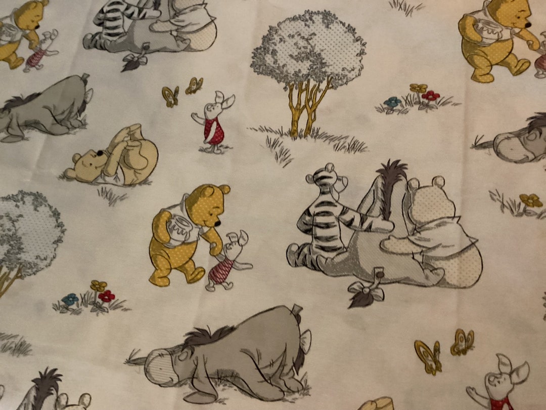 Winnie the Pooh and Friends A Togetherish Sort of Day Cotton - Etsy