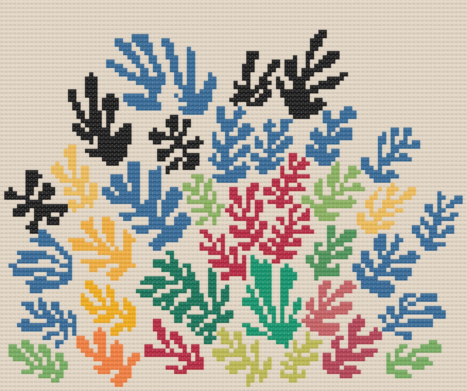 The Sheaf Cross Stitch Pattern - Instant PDF Download - Etsy