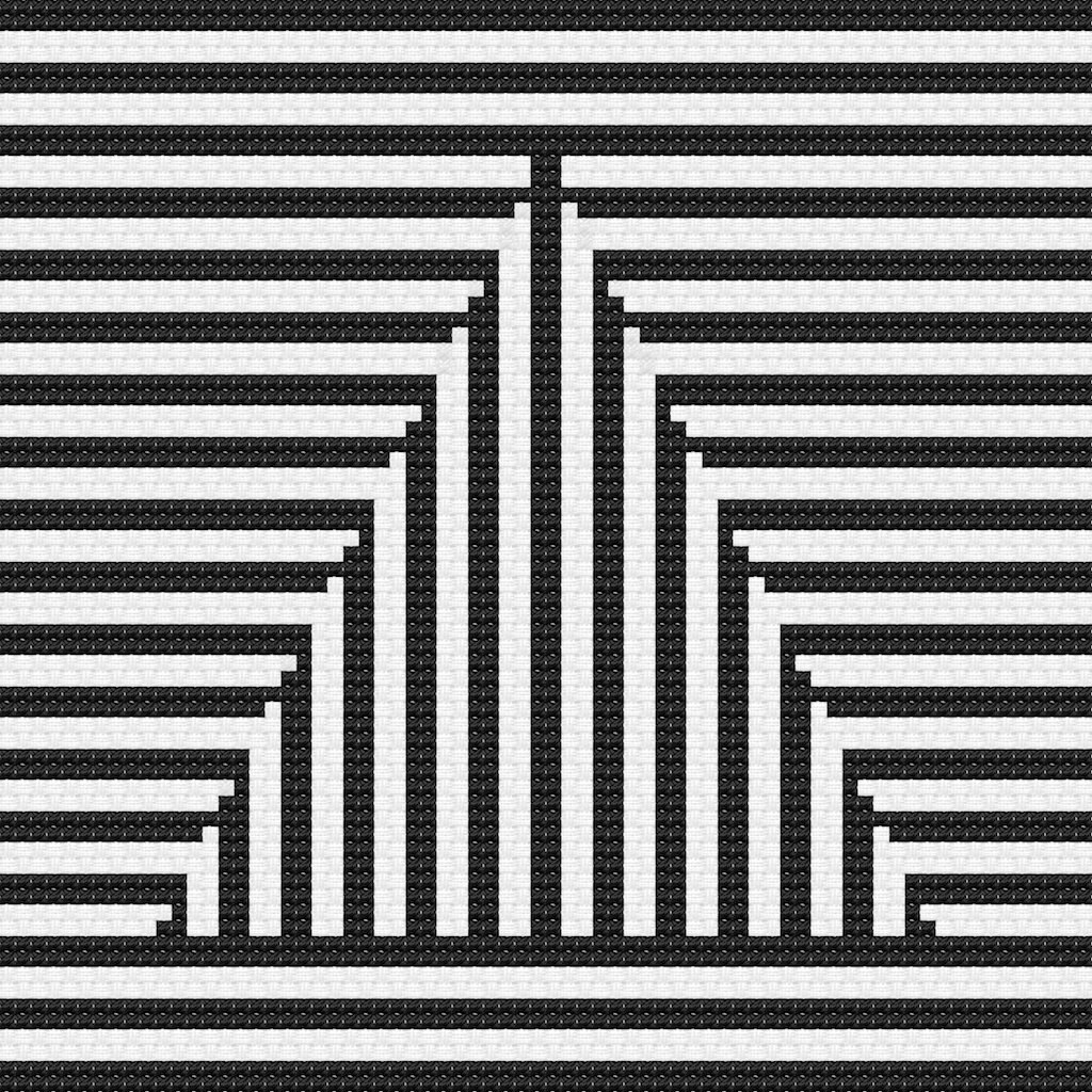 Wall Drawing 370 Cross Stitch Pattern PDF Instant Download - Etsy