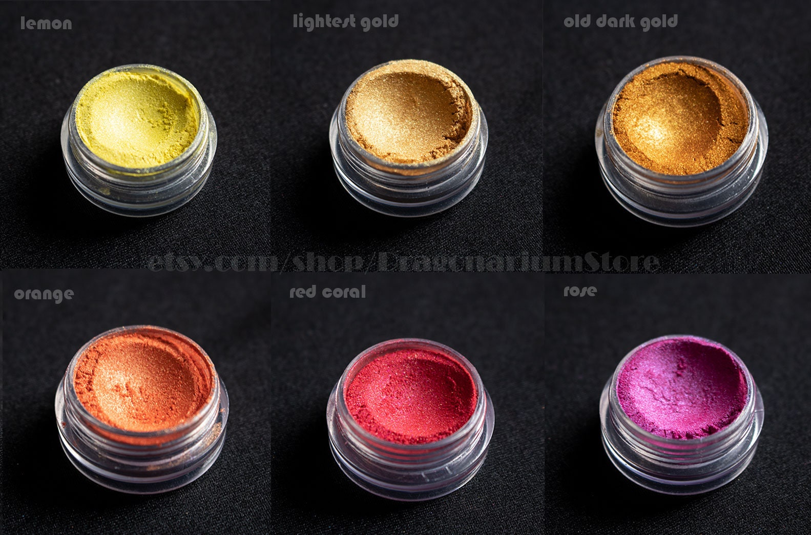 Mica powder pigments natural pearlescent mica powders 5 ml | Etsy