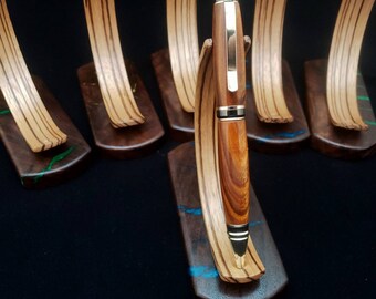 Wood Pen Display Stand - Etsy