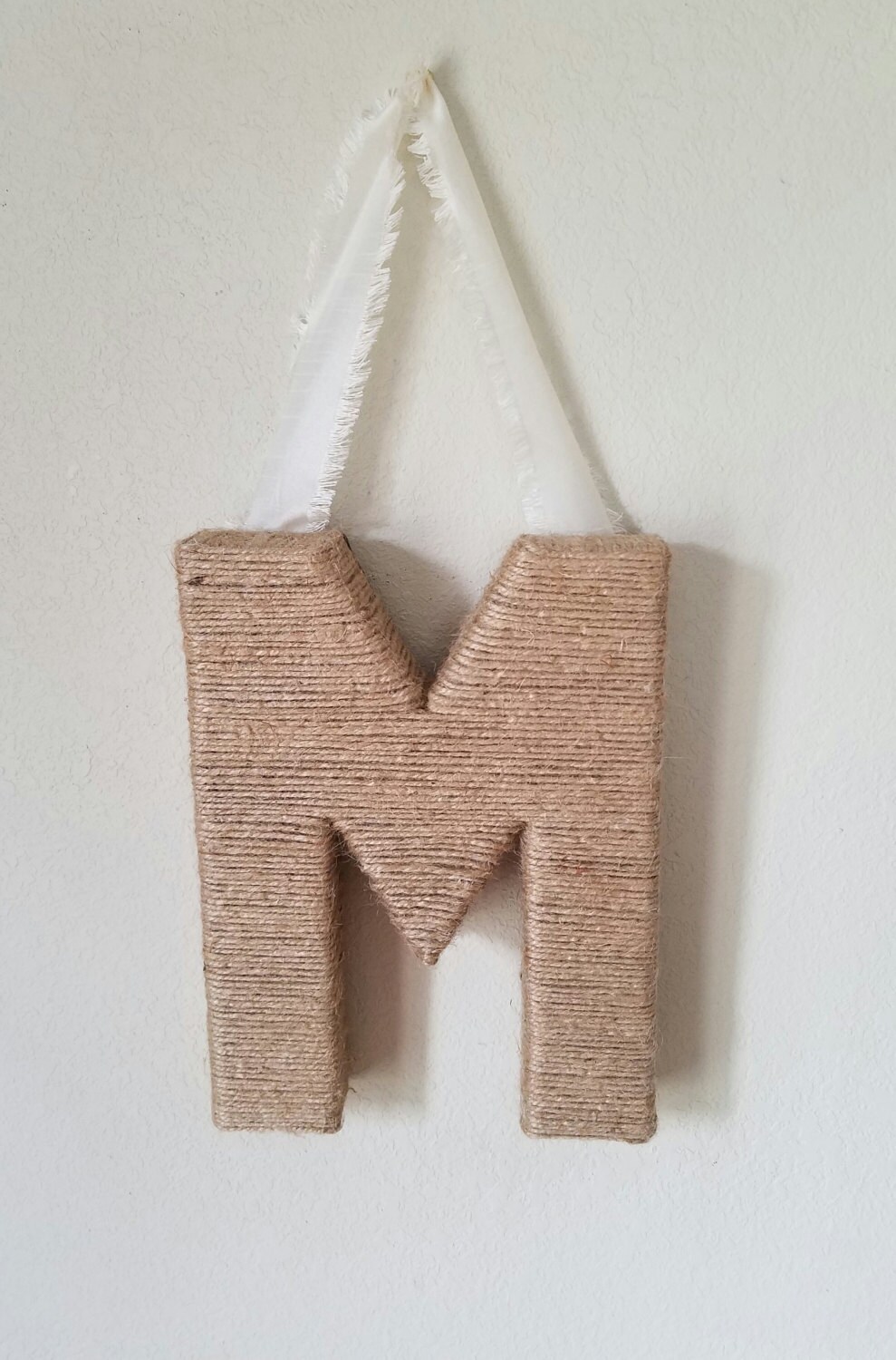 Monogram Decoration, Letter Decoration, Monogram Letter, Twine Letter ...