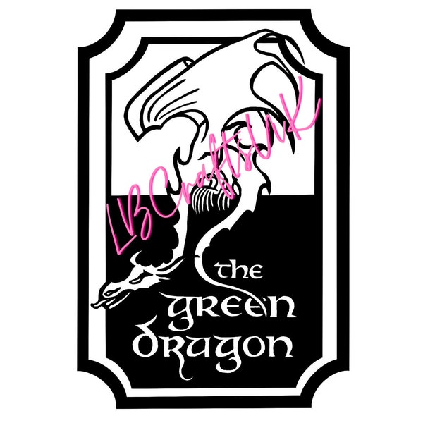 The Green Dragon Inn - Etsy