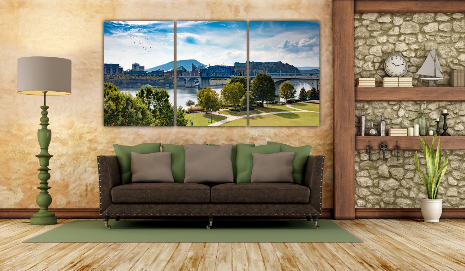 Coolidge Park, Chattanooga Art, Chattanooga Tn, Chattanooga Print ...