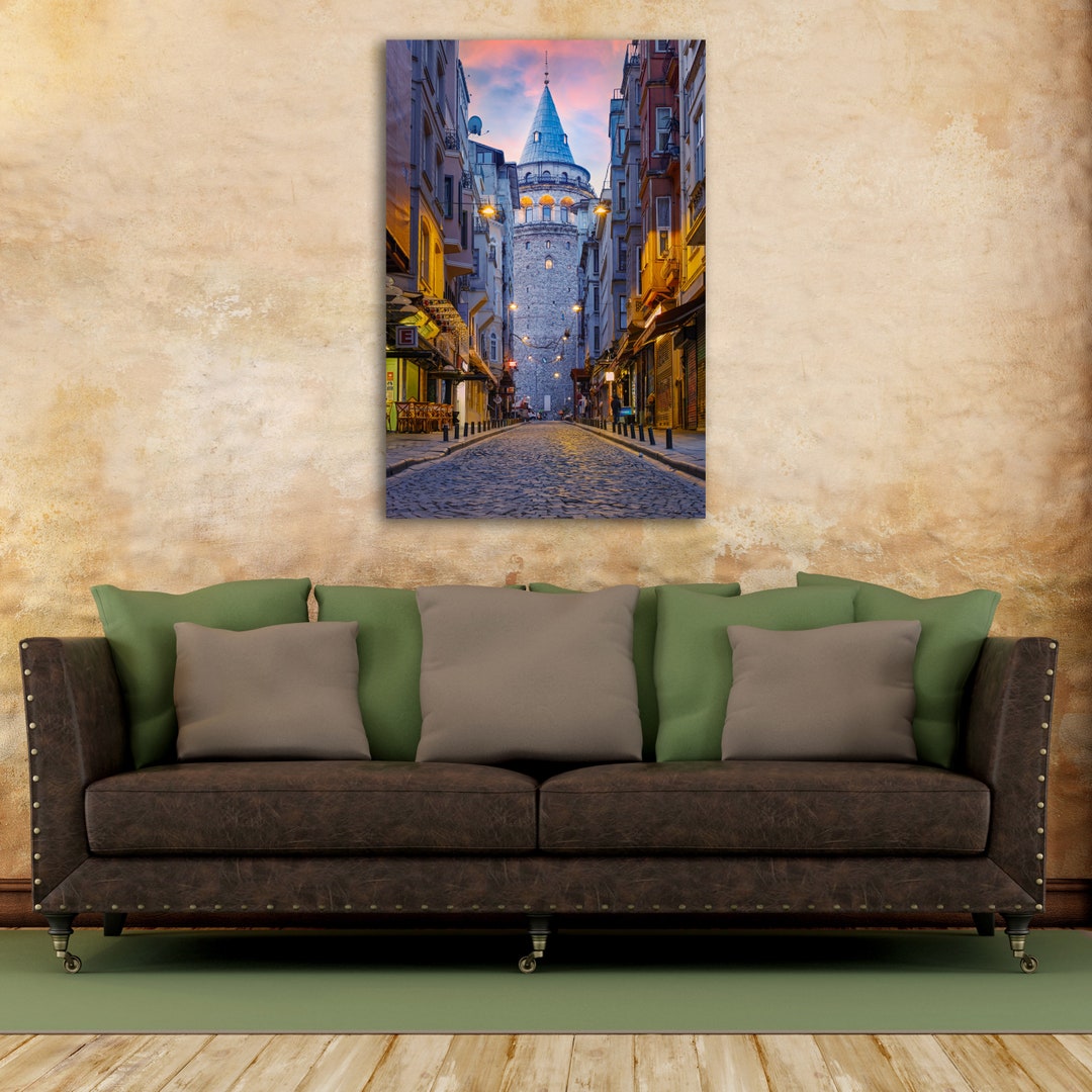 Galata Tower, Galata Tower Wall Art, Istanbul, Istanbul Wall Art ...