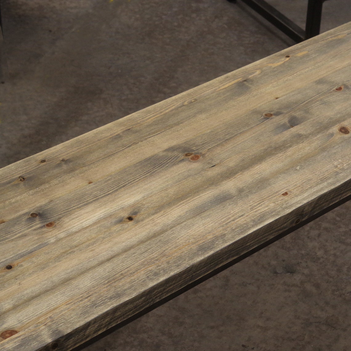 Bench Absalom Classics bench Zero wood Metal Dining - Etsy UK