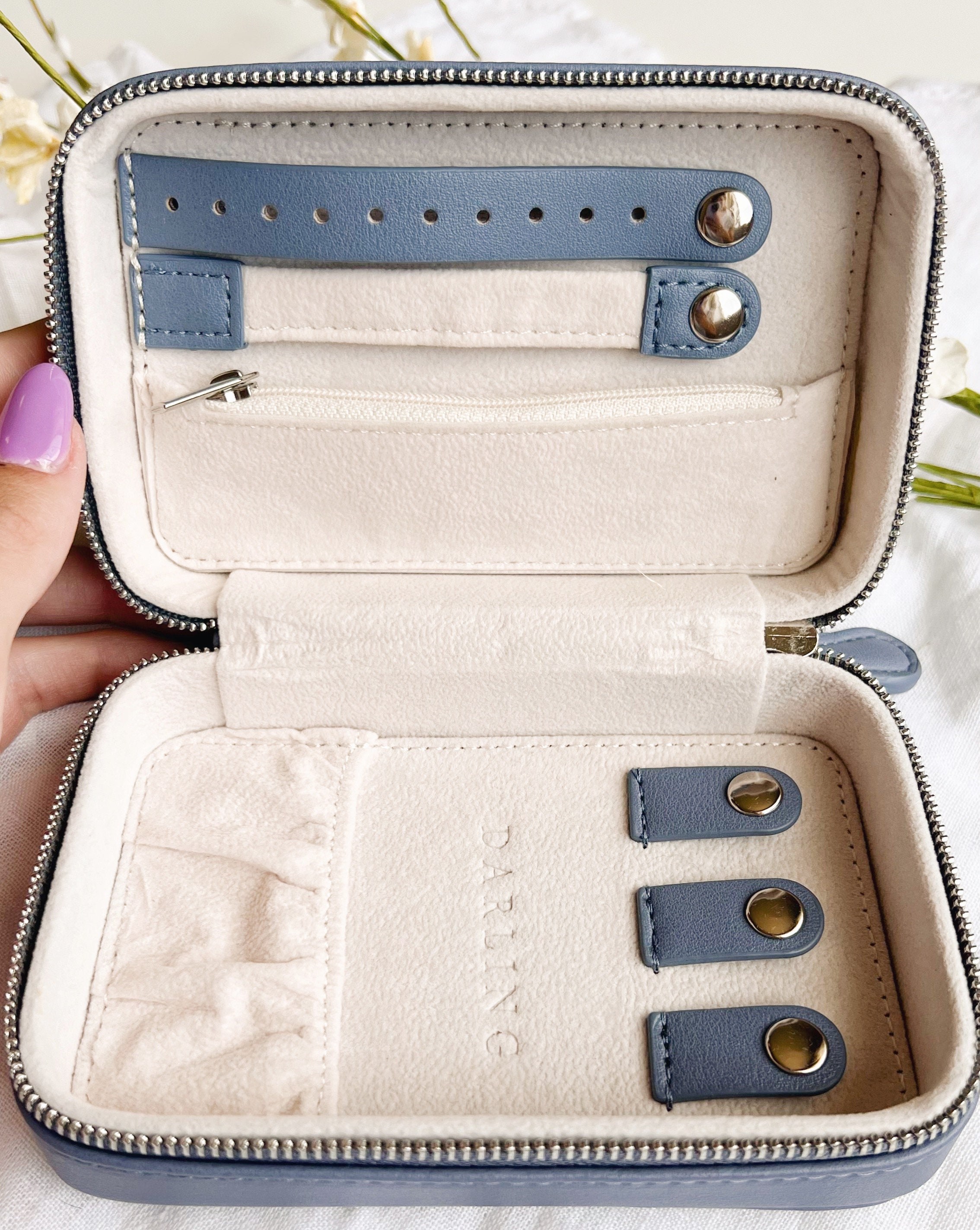 Travel Jewelry Case Leather Jewelry Box Jewelry Travel - Etsy