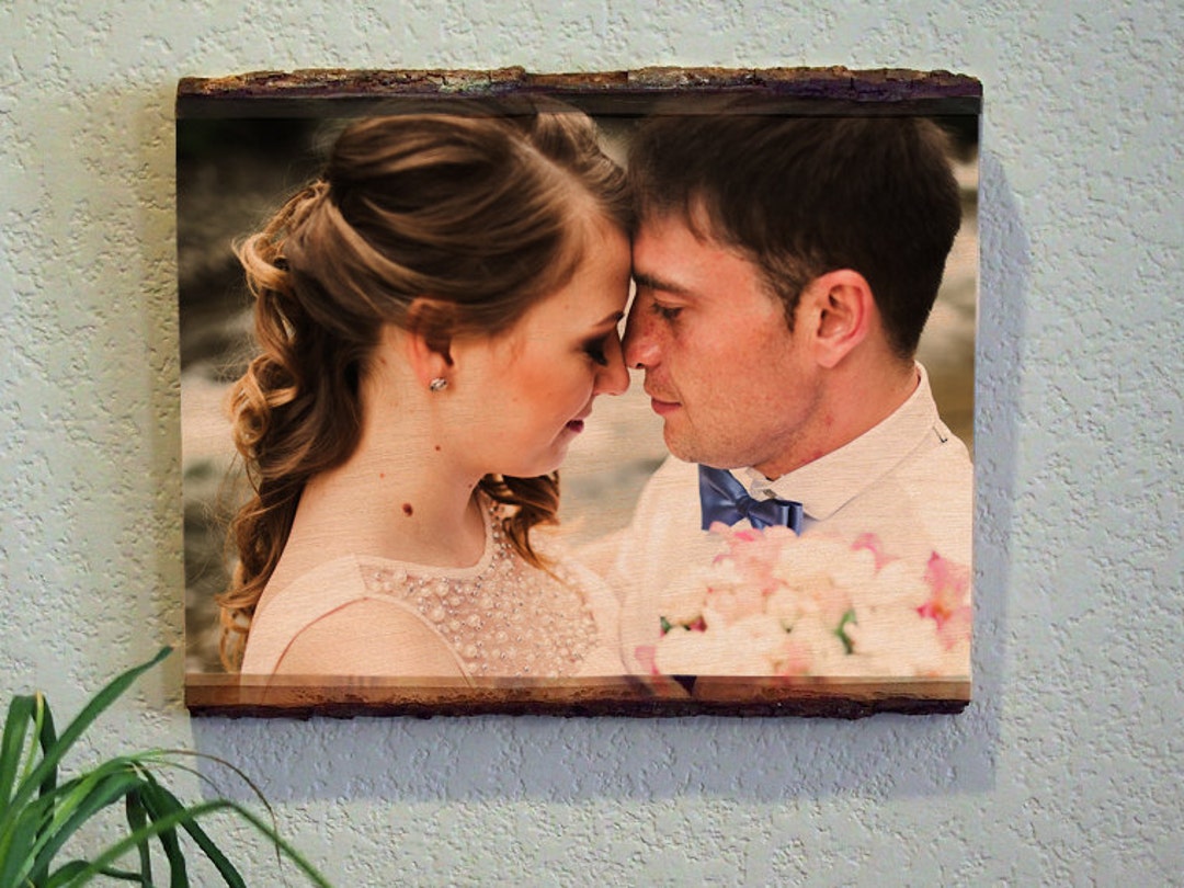 Personalized Photo Printed on Wood , Custom Photo Wood Print-natural ...