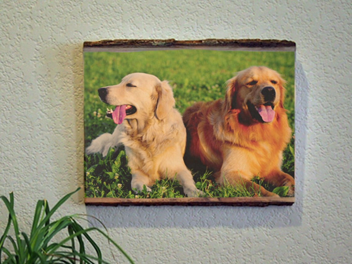 Personalized Photo Printed on Wood , Custom Photo Wood Print-natural ...
