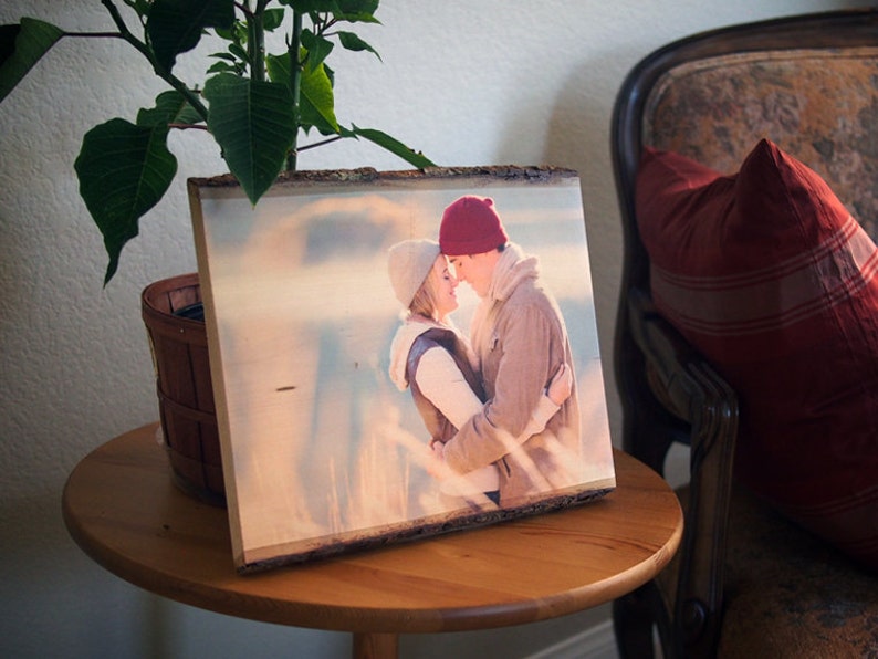 Personalized Photo Printed on Wood , Custom Photo Wood Print-natural ...