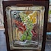 Mosaic Fern Leaves, Glass Block, Framed - Etsy