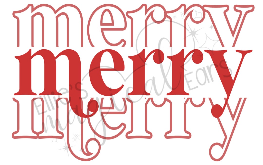 MERRY PNG *** Merry Sublimation Print *** Merry Coffee Mug *** Cricut ...