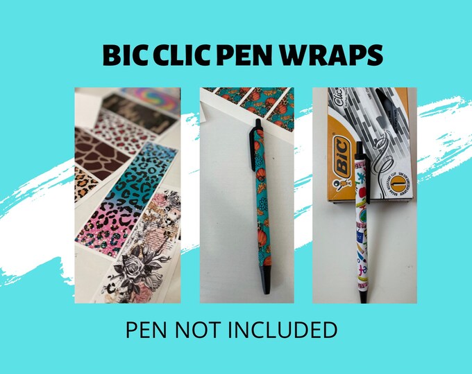 Pen Wraps for INKJOY GEL PENS Wraps Glitter Pens Epoxy - Etsy