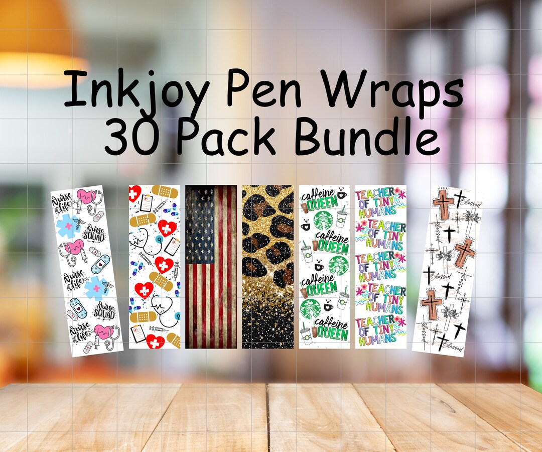 Pen Wraps 30 PACK BUNDLE for INKJOY, Your Choice or Sellers Choice, 30 ...