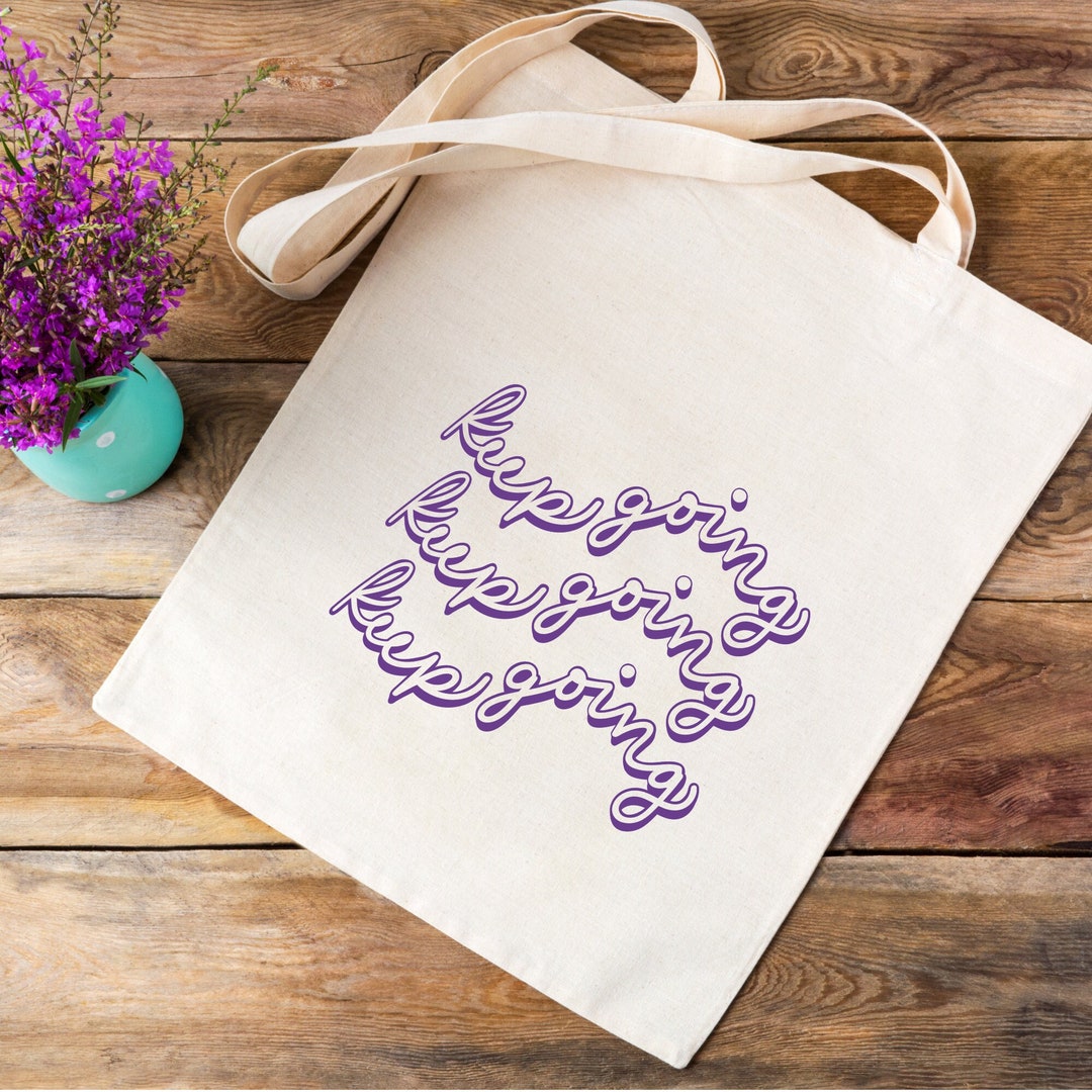 Keep Going, Positivity Magic, Aesthetic Tote Bag, Canvas Bags for ...