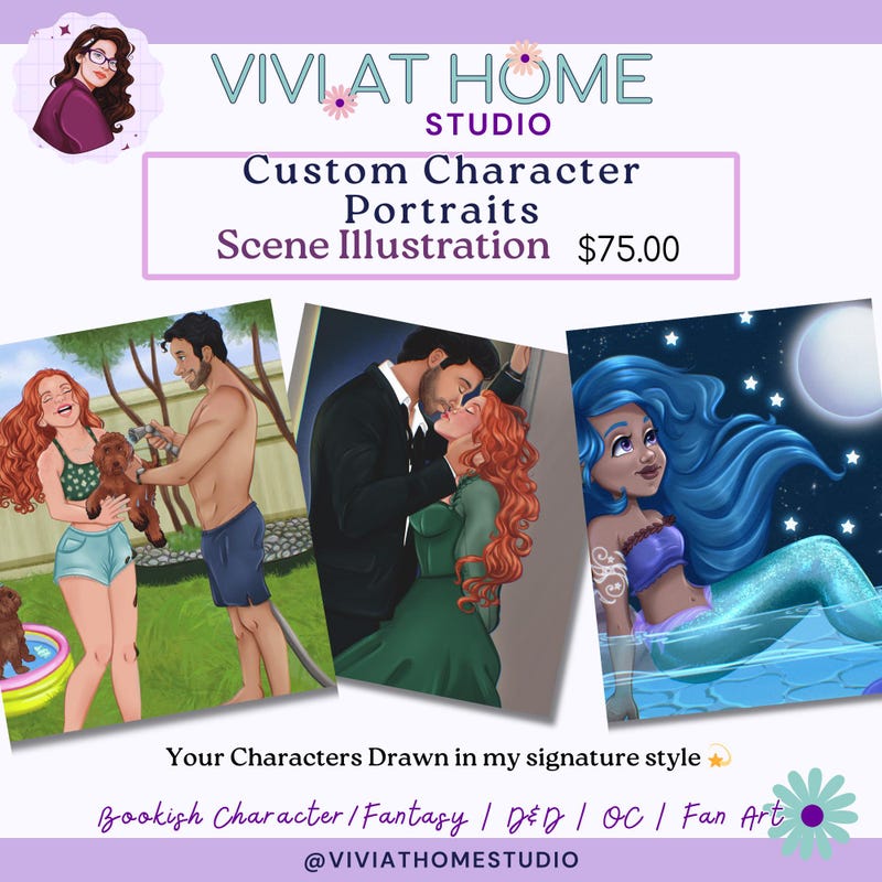 Drawn Character Not Ai - Etsy