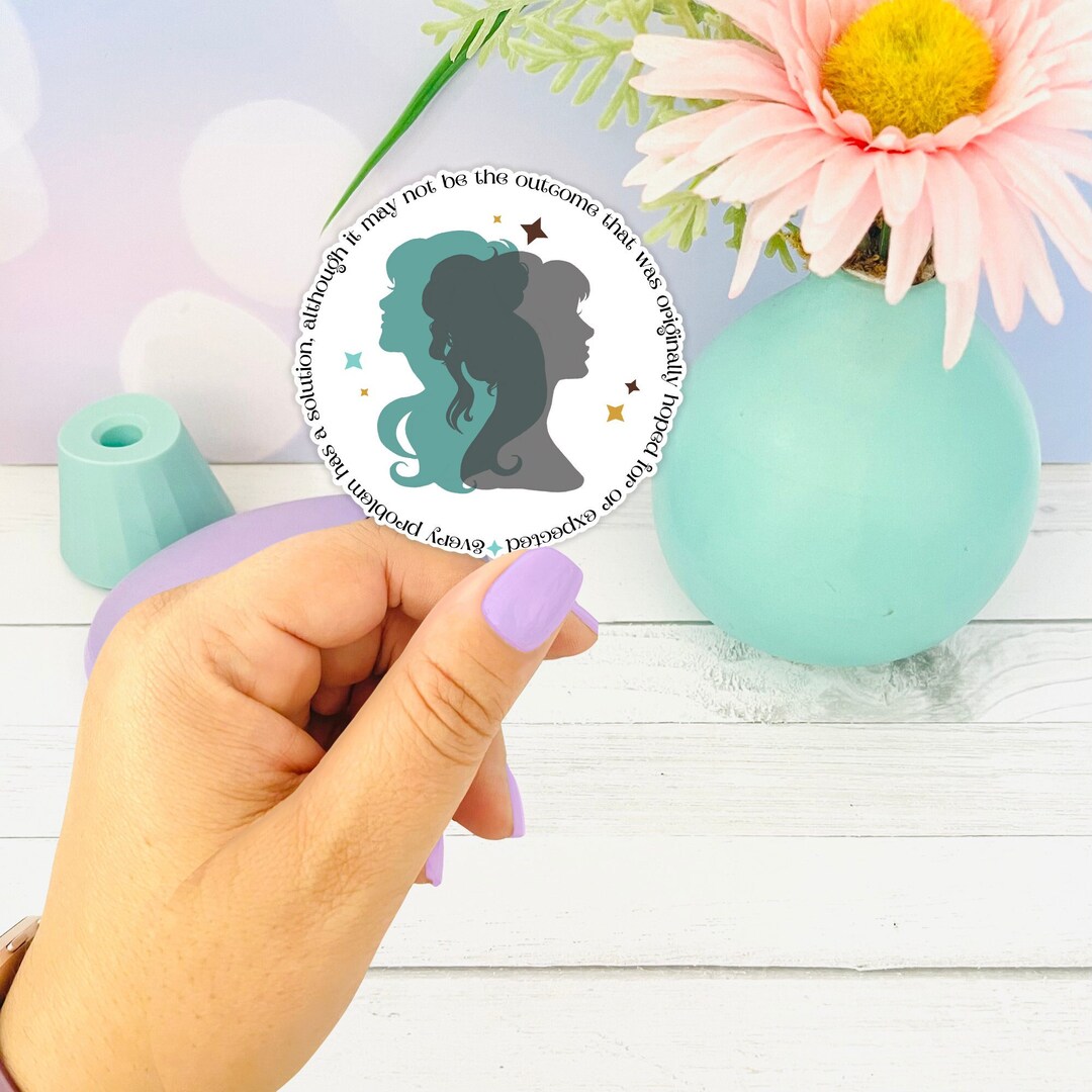 Practical Magic Sisters Quote, Die Cut Sticker, Bookish Gifts for ...