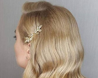 Leaf Hair Clip - Etsy