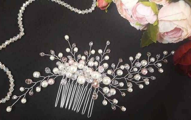Bridal Hair Comb Wedding Hair Accessories Bridal Hairpiece | Etsy