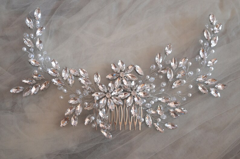 Crystal Hair Comb Bridal Hair Comb Wedding Hair Comb Bridal | Etsy