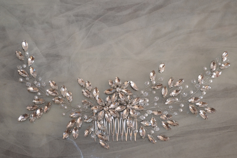 Crystal Hair Comb Bridal Hair Comb Wedding Hair Comb Bridal | Etsy