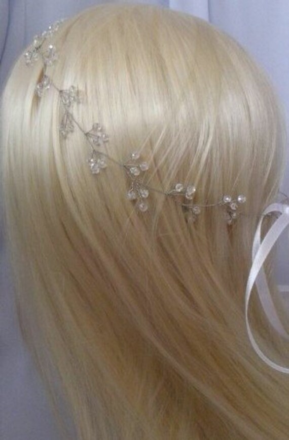 Bridal Hair Vine Bridal Jewelry Crystal Hair Vine Bridal Etsy