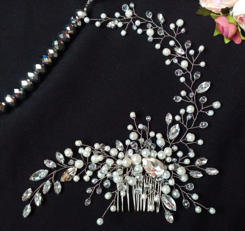 Bridal Hair Comb Wedding Decorative Combs Bridal Jewelry - Etsy Israel