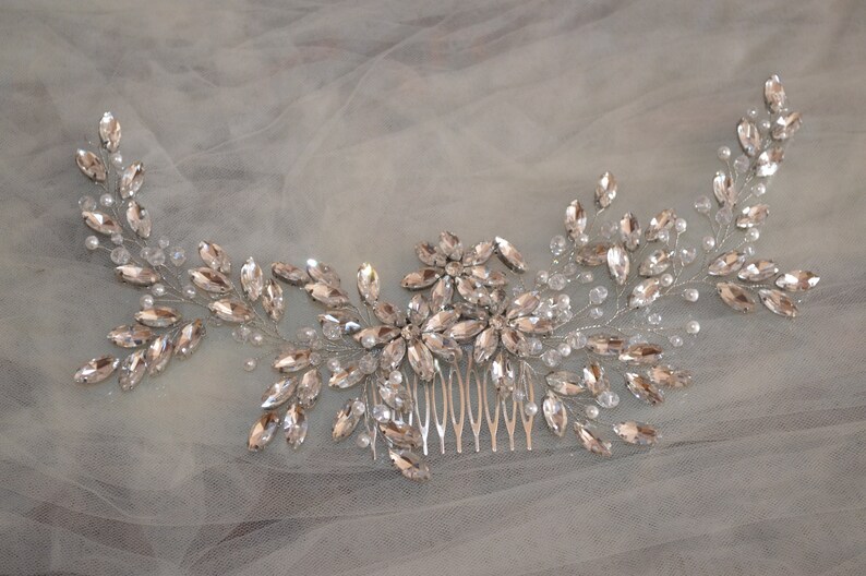 Crystal Hair Comb Bridal Hair Comb Wedding Hair Comb Bridal | Etsy