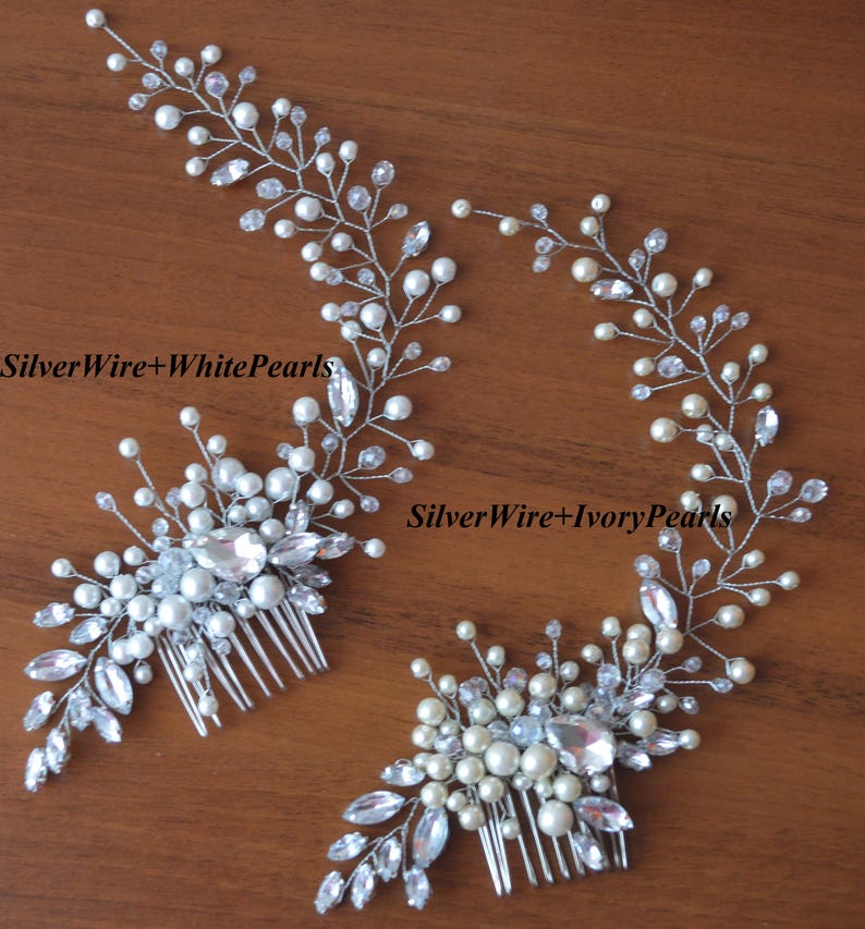 Bridal Hair Comb Wedding Decorative Combs bridal jewelry | Etsy