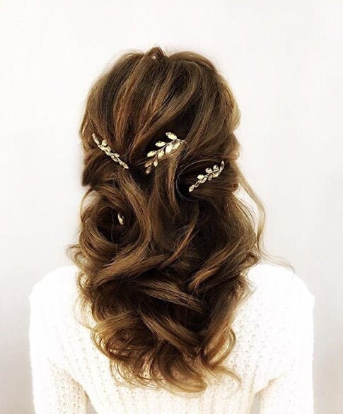 Wedding Hairpin Bridesmaid Hair Accessories Wedding Hair | Etsy