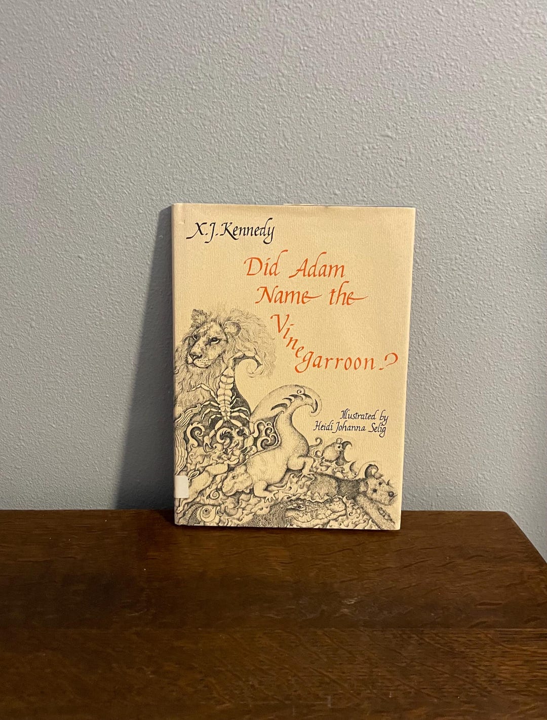 1982 First Edition, Early Printing of Did Adam Name the Vinegarroon? by ...