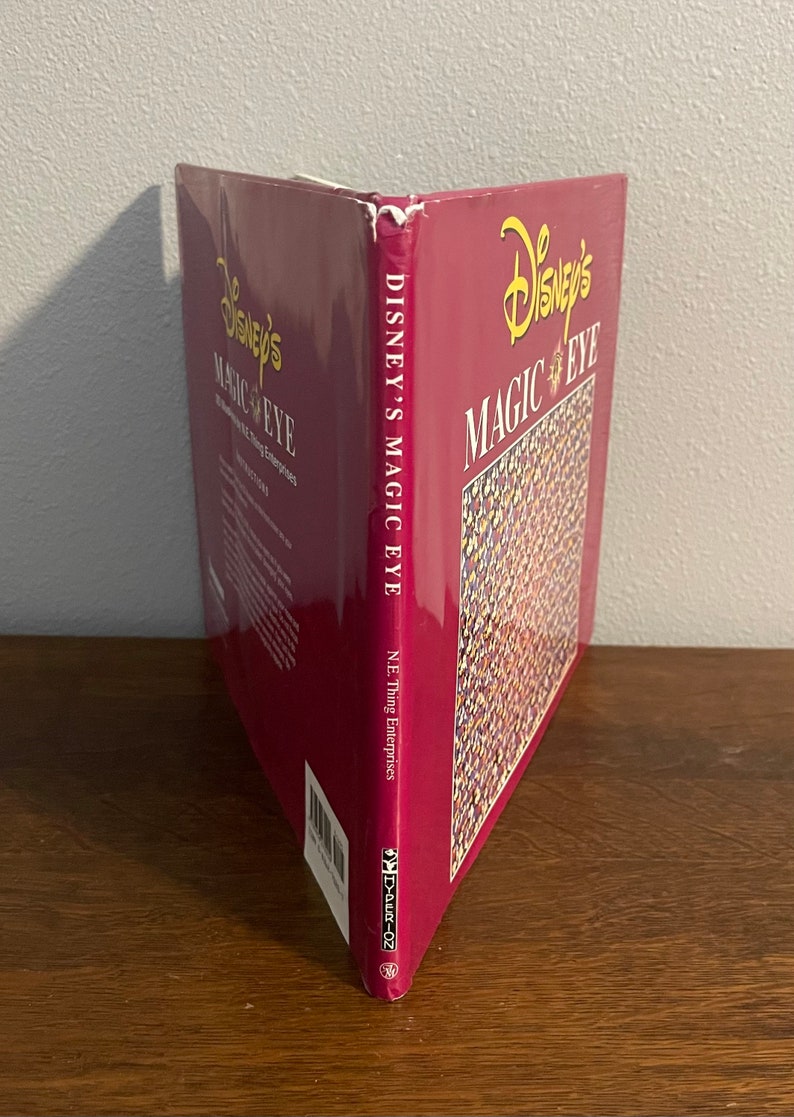 1994 Edition of Disney's Magic Eye Vintage Disney Magic - Etsy