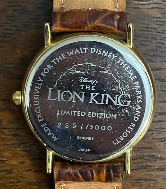 1994 Limited Edition Disney The Lion King Watch- Vint… - Gem