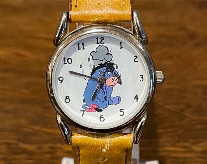 1990's Disney Store Exclusive Eeyore Rain Cloud Watch- Vintage Women's ...