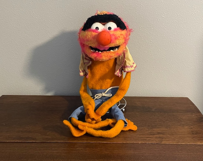 1970's Fisher Price Animal Muppet Puppet- Vintage Muppet Animal Puppet ...