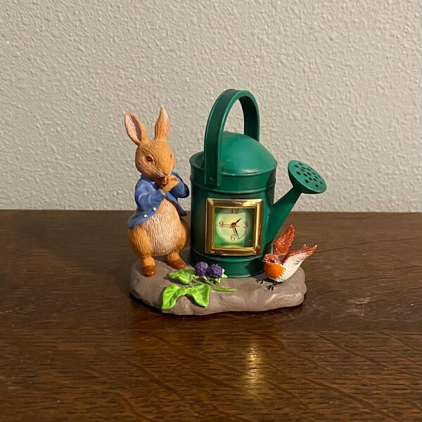 Rabbit Clock - Etsy