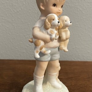 1982 Lefton China Christopher Collection one Can Never Be Alone With a ...