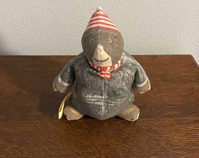 1980s the Toy Works the Wind in the Willows Mole Beanbag Doll Vintage ...