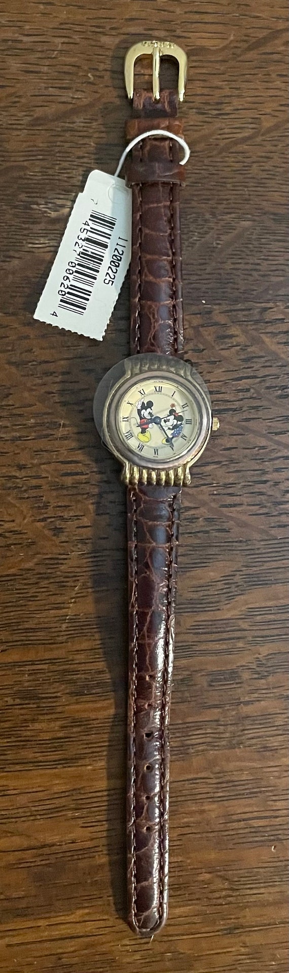 1990’s Disney Time Works Mickey and Minnie Mouse Watc… - Gem