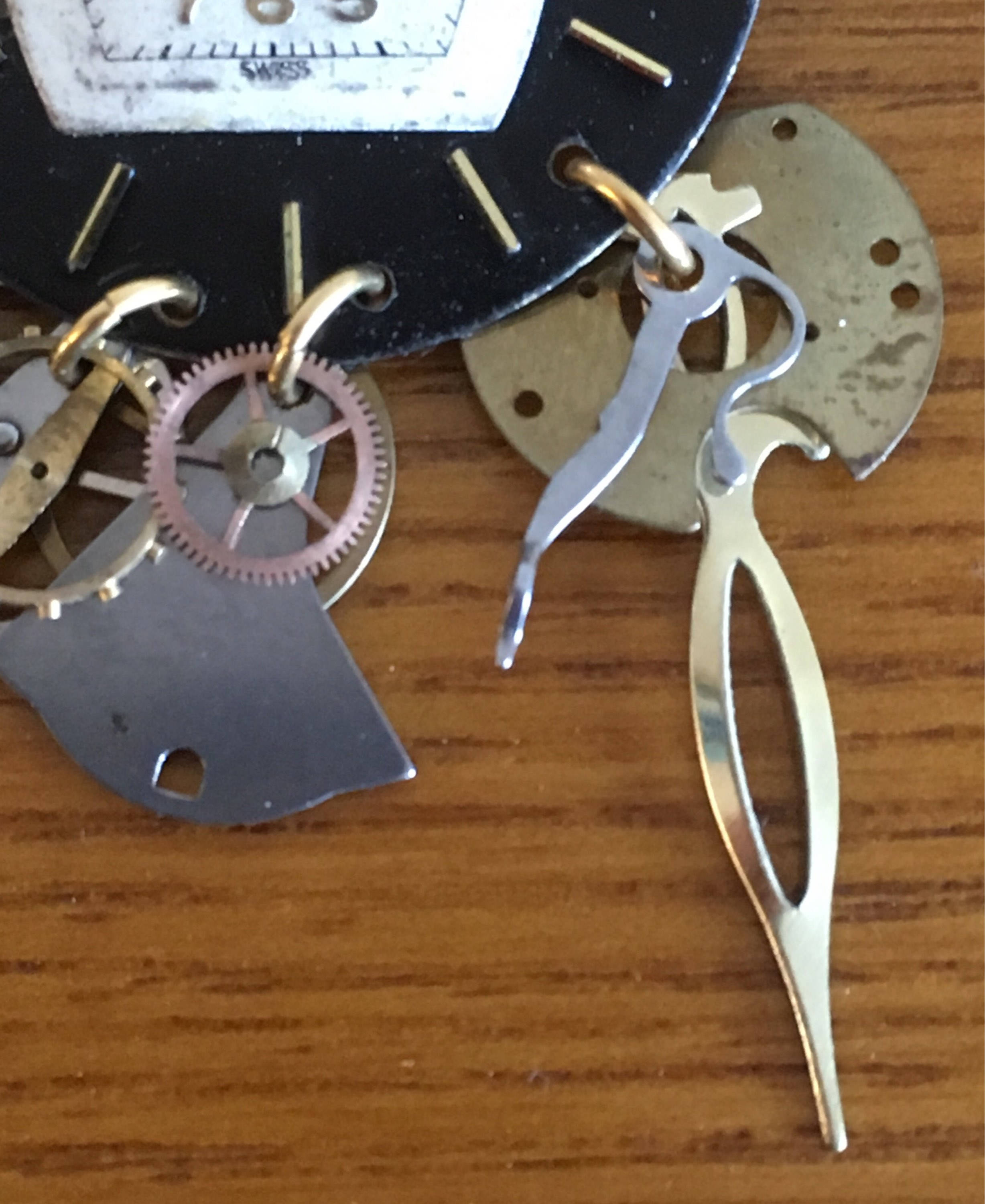 Vintage Watch Parts Brooch Watch Face and Cogs Pin - Etsy