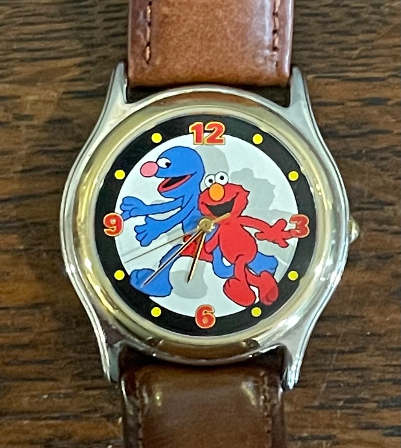 1990’s Fantasma Sesame Street Grover and Elmo Watch- Vintage Women’s ...
