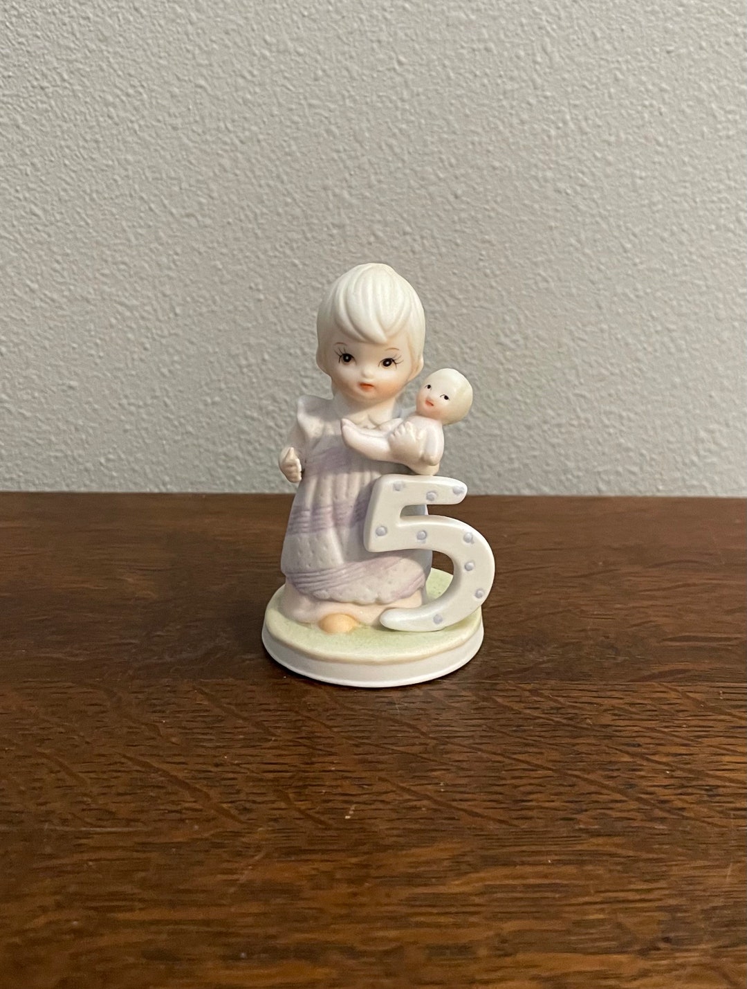 1982 Lefton China Christopher Collection Five Year Girl Figurine ...