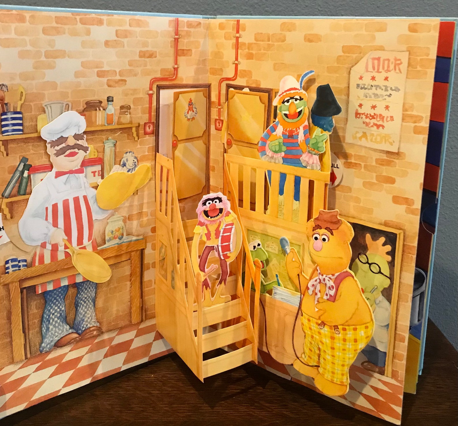 1984 the Muppet Show Pop-up Book by Henson and Associates - Etsy