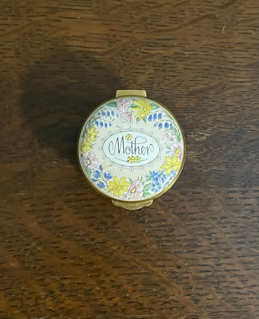 Crummles Enamel Mother Box- Vintage Crummles & Co. Floral “mother ...