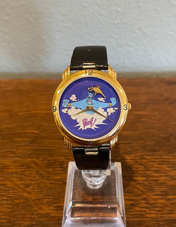 1990’s Limited Edition Aladdin Genie “Poof” Watch- Vi… - Gem