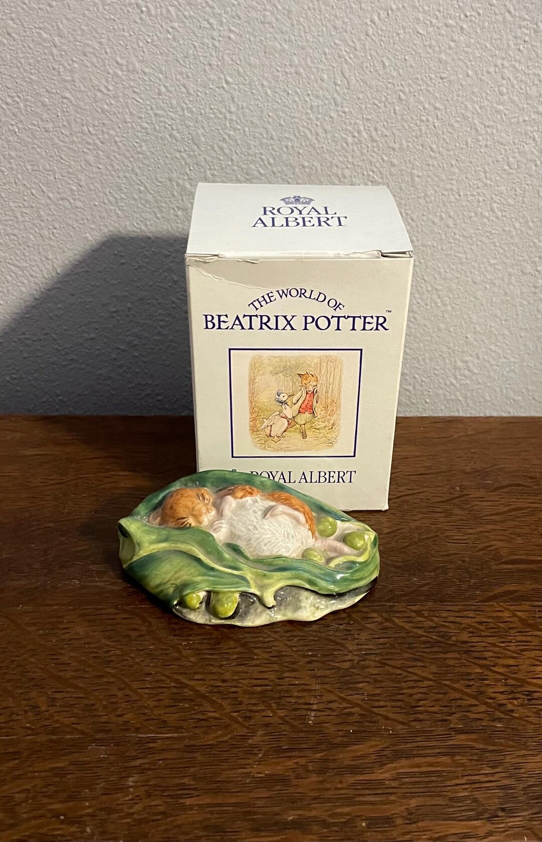 Timmy Willie Sleeping- Beatrix Potter Figurine- Royal Albert, England ...