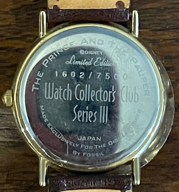 1990’s Disney Watch Collectors Club Series III The Pr… - Gem