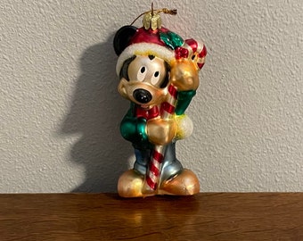 Blown Glass Mickey Mouse - Etsy
